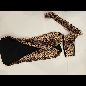 Hot Miami Styles | Dresses | Leopard Two Piece Set New With Tags | Poshmark